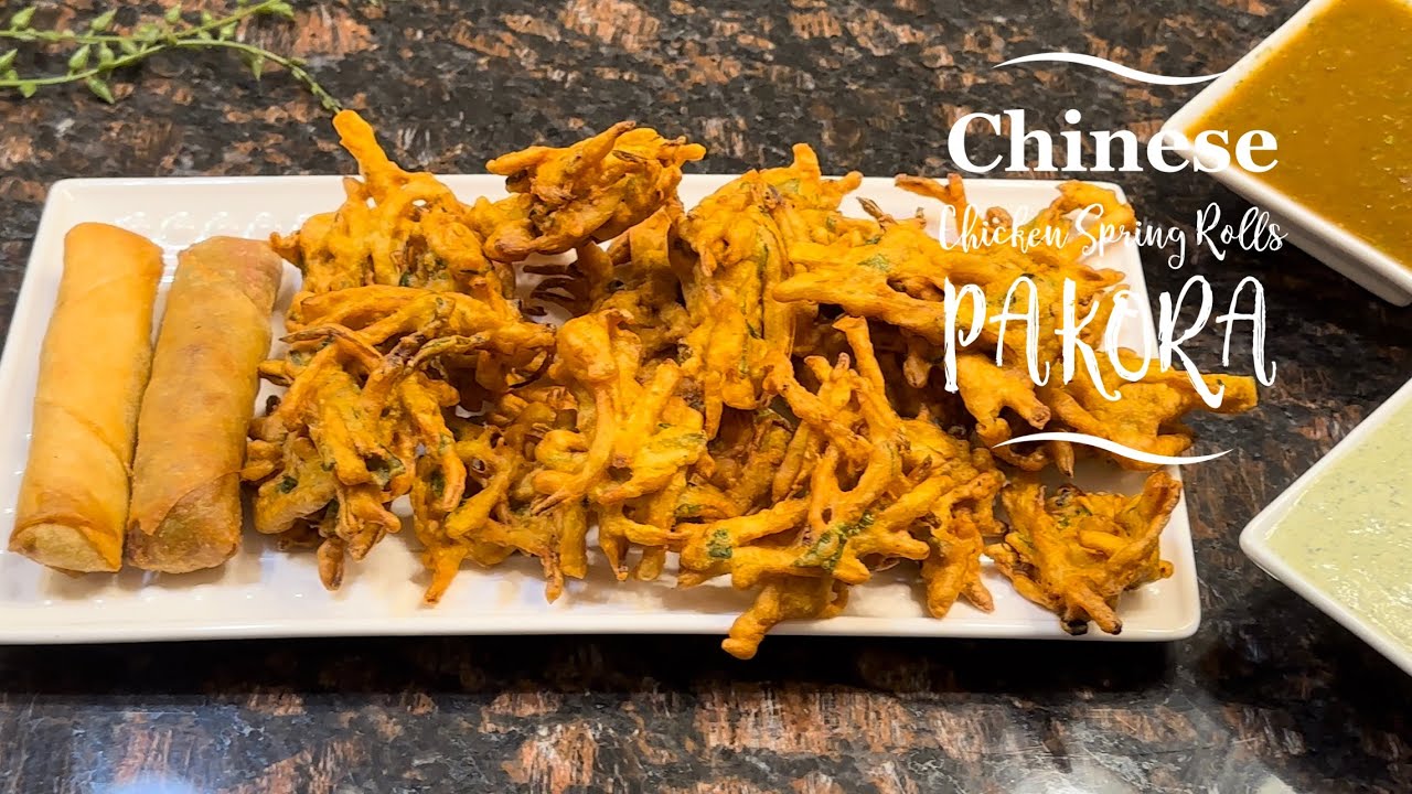 Spring rolls recipe | Pakora Recipe | Chicken Spring Rolls | Ramadan ...