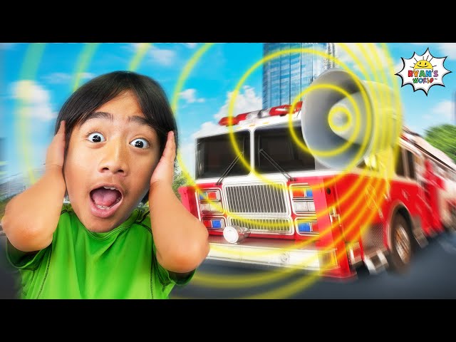 Ryan Learns the Science of Sound! - Videos For Kids