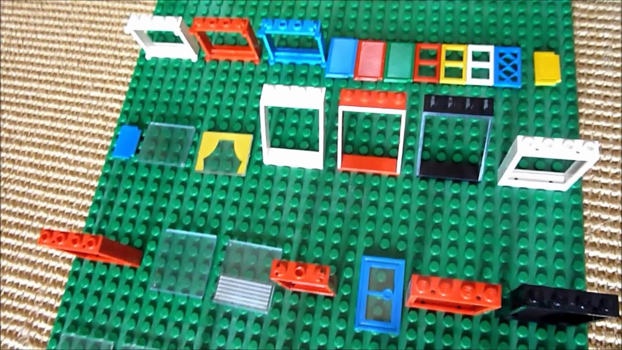 Lego Teile #02 Fenster und Türen - YouTube