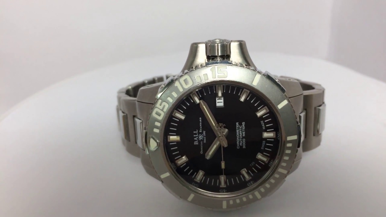 Ball Watch Engineer Hydrocarbon DM3000A-SCJ-BK 波尔 볼 ボールウォッチ - YouTube