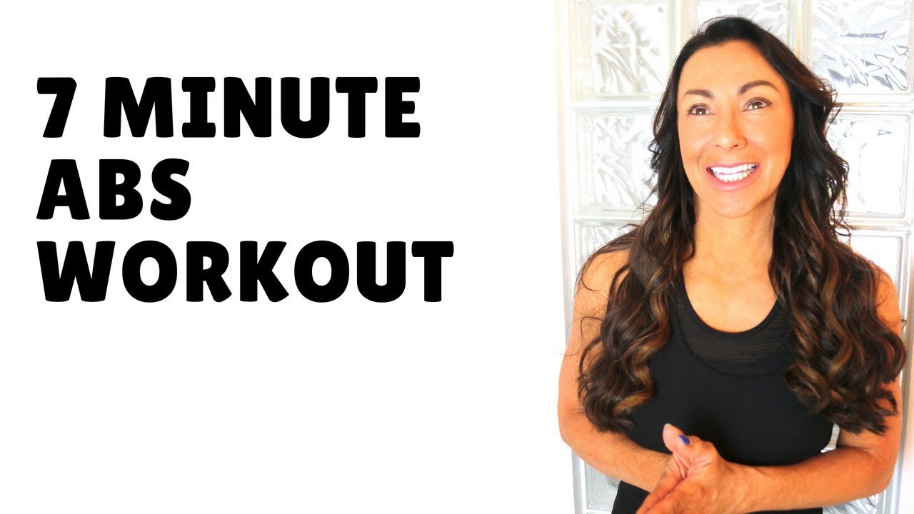 7 Minute Abs Workout - Equipment Free - YouTube