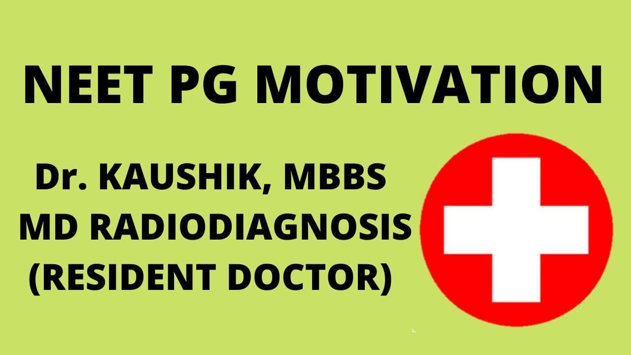 NEET PG MOTIVATION # MY STORY # NEET PG # MOTIVATION - YouTube
