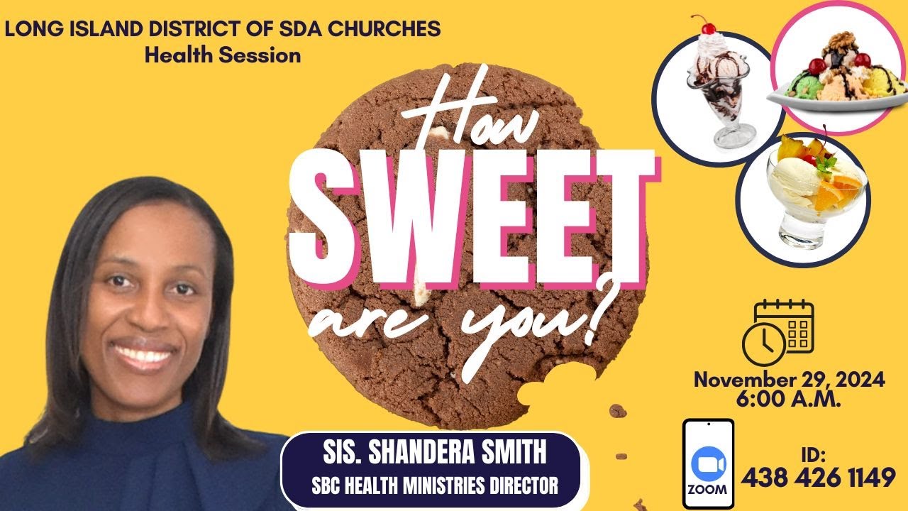 SHANDERA SMITH || HOW SWEET ARE YOU || HEALTH SESSION - YouTube