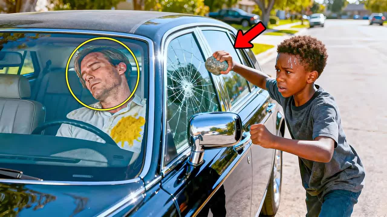 Homeless Boy Discovers a Drunk Man in a Locked Car, What He Does Next ...