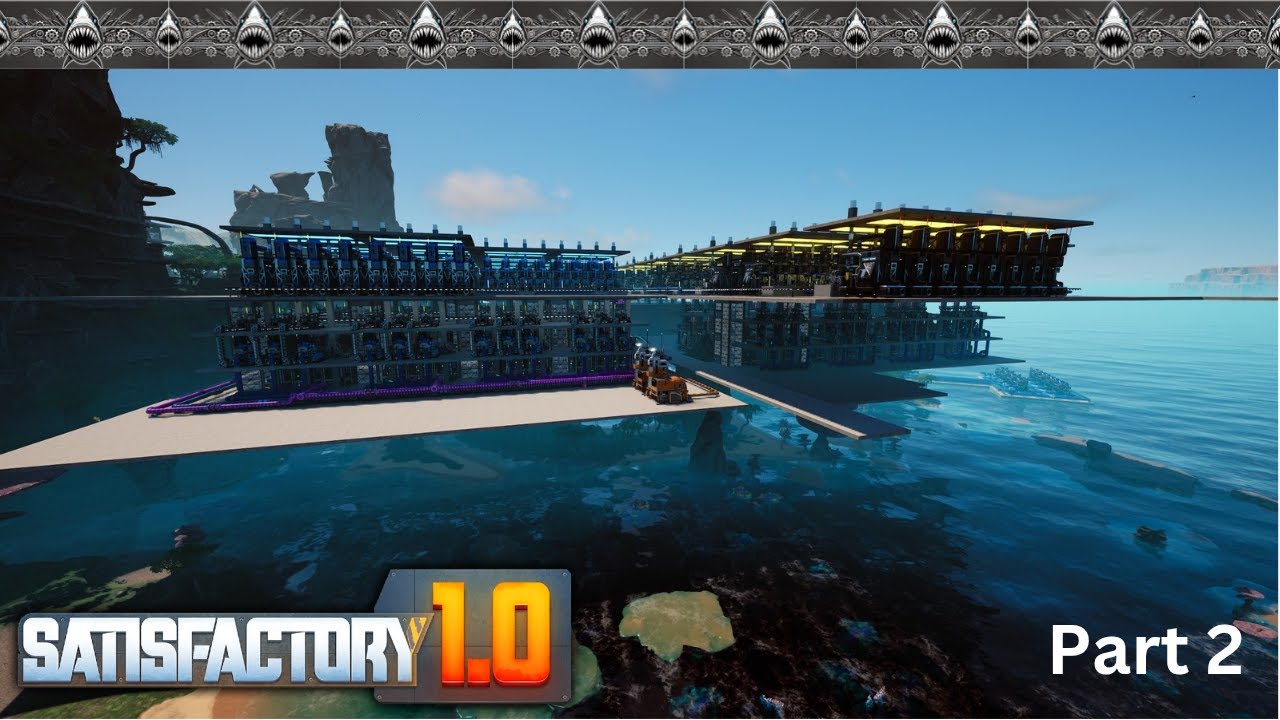 Satisfactory 1.0: Let's Play – Refineries Online! Adding Fuel Makers ...