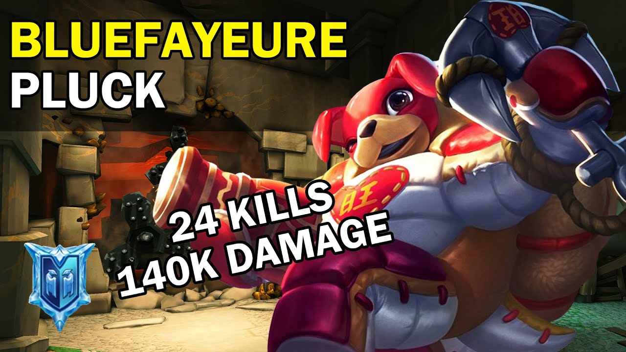 24 Kills 140K Damage blueFayeuRe Makoa Paladins Competitive (Diamond) PLUCK - YouTube