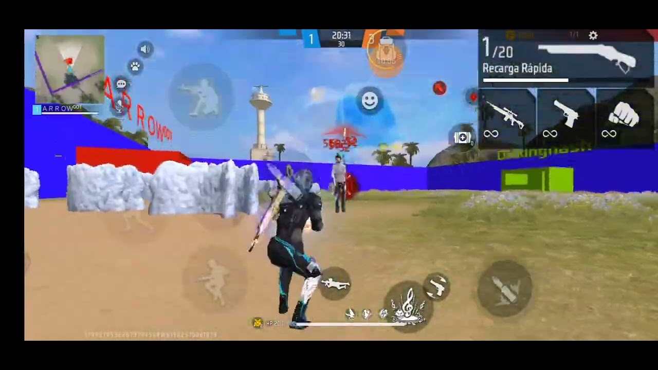 Arrow ff voltando a jogar sala#brazil - YouTube