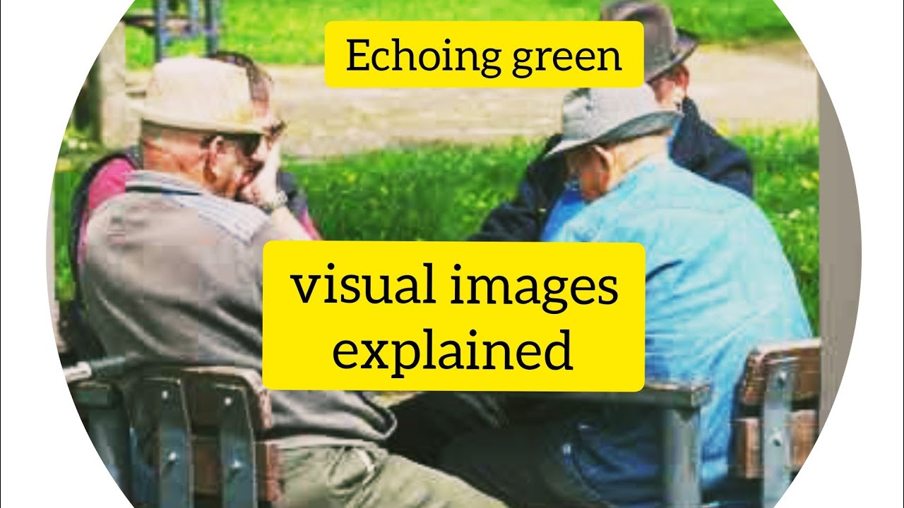 7th Class Unit 1Poem The Echoing Green with Visual images Rhyming words ...