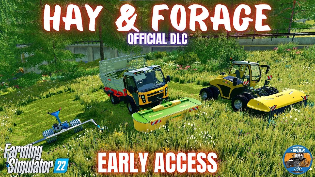 HAY & FORAGE PACK - EARLY ACCESS - Farming Simulator 22 - YouTube