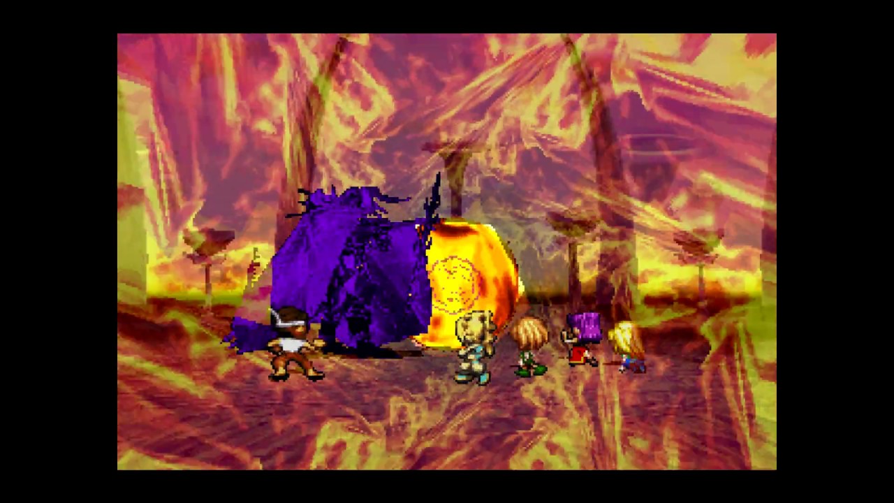 SaGa Frontier Blue Final Boss Hell's Lord - YouTube