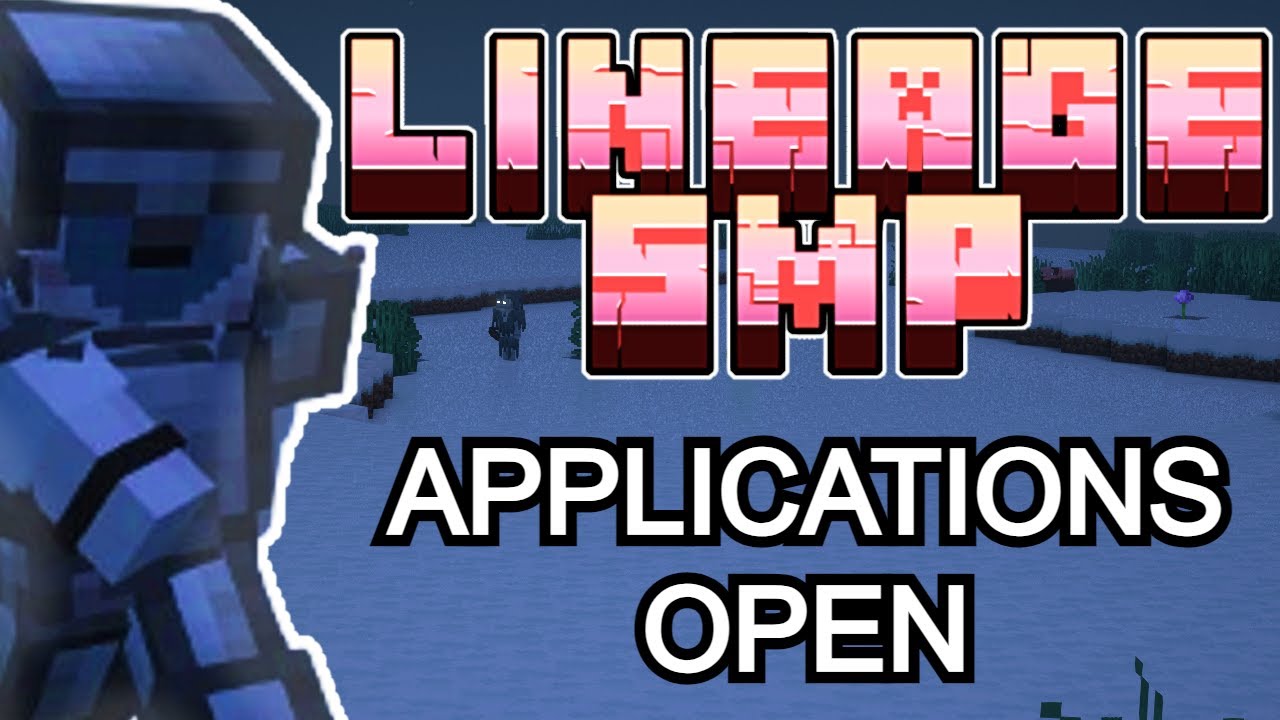 THE NEWEST SMP that CHANGES EVERYTHING (APPLICATIONS OPEN) - YouTube