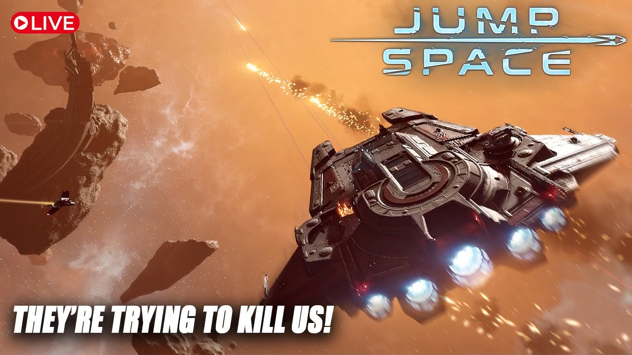 EVIL MURDER BOTS ARE TRYING TO KILL US! | JumpSpace Early Access ...