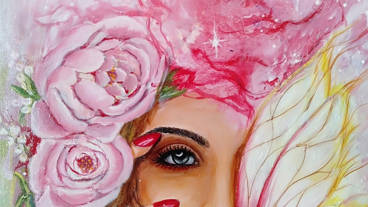 Original Abstract Realism Acrylic painting (for sale) - YouTube