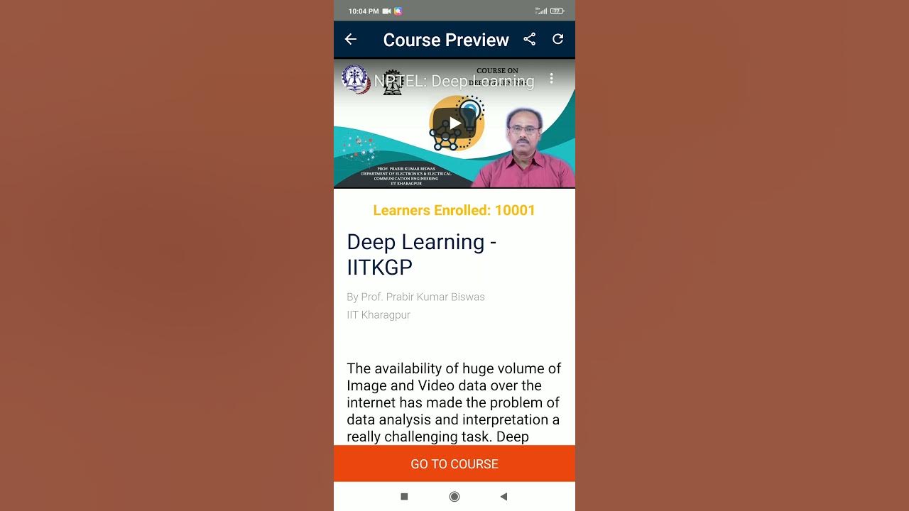 Deep Learning IIT KGP Nptel Assignment 10 Solution - YouTube