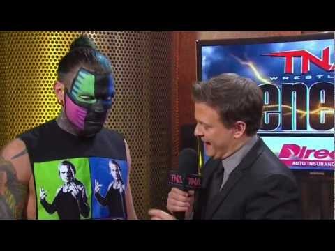 TNA Genesis 2012 - Jeff Hardy Segment - [HD]
