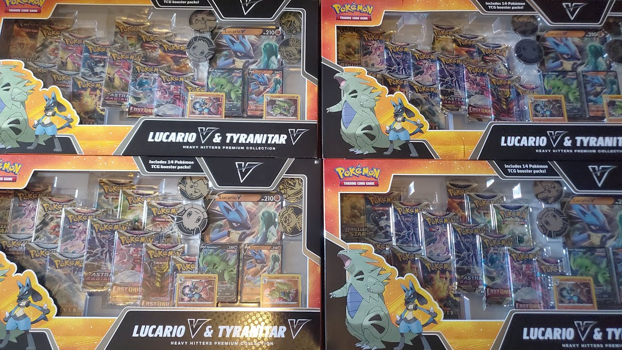 Pokemon TCG Heavy Hitters Premium Collection opening x2! - YouTube
