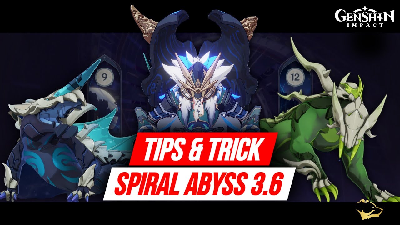 TIPS & TRICK Floor 11 & 12 Spiral Abyss 3.6 - Consecrated Beast GANAS ...