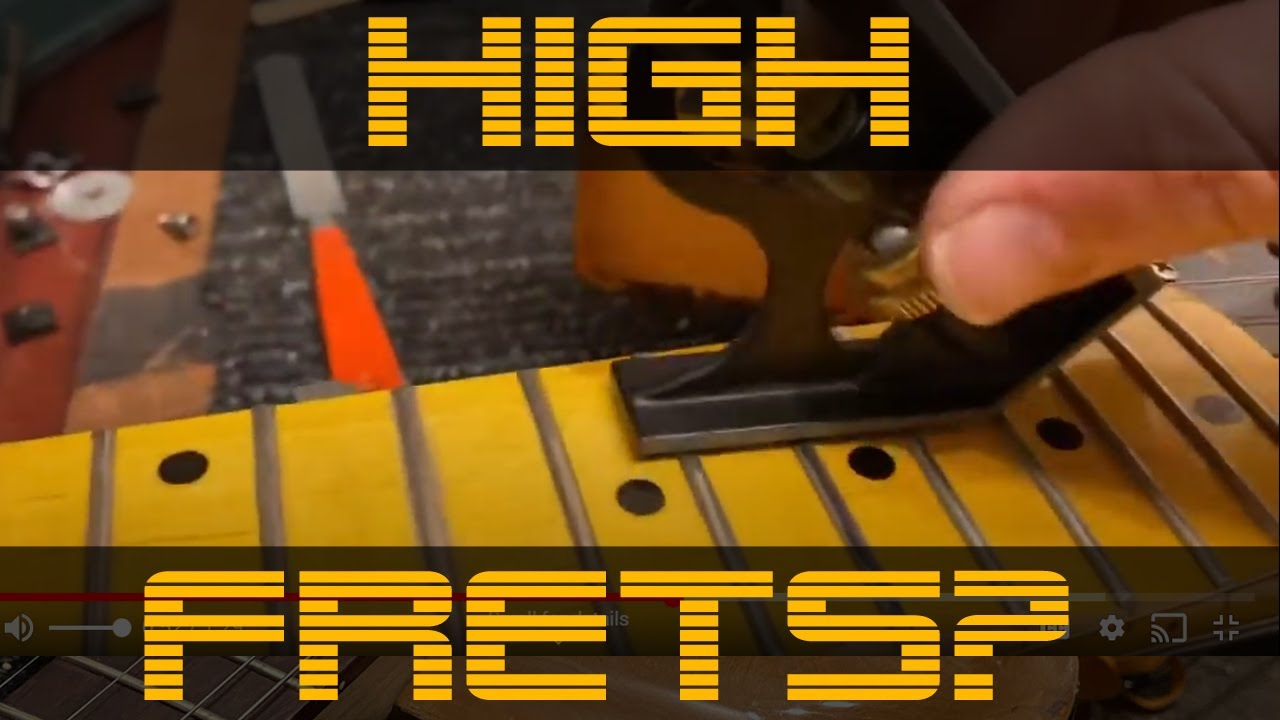 How To Check For High Frets YouTube how-to-check-for-high-frets-youtube
