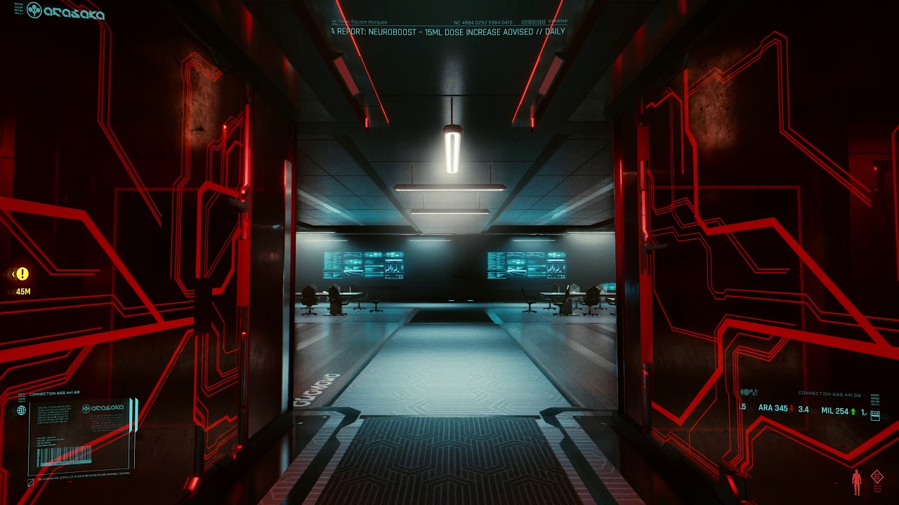 Cyberpunk Ambiance Arasaka Counter intelligence - YouTube