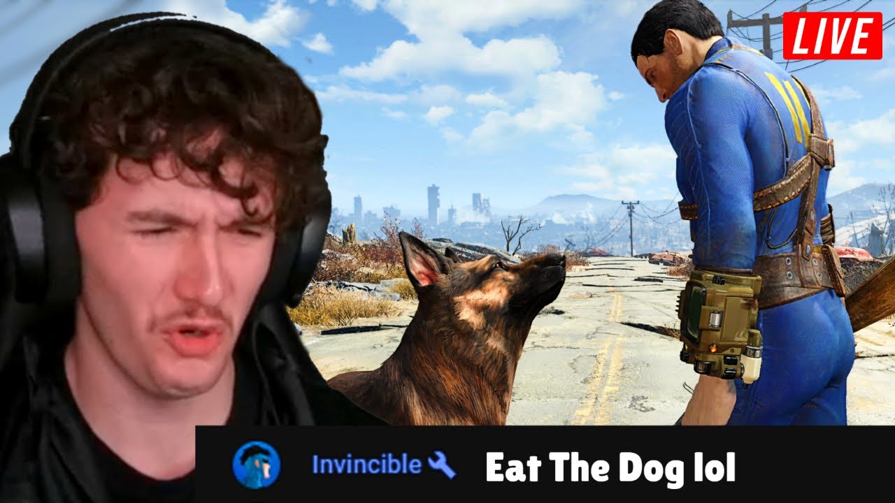 🔴Fallout 4 BUT Chat Controls EVERYTHING!🔴(Live Stream Part 3) - YouTube