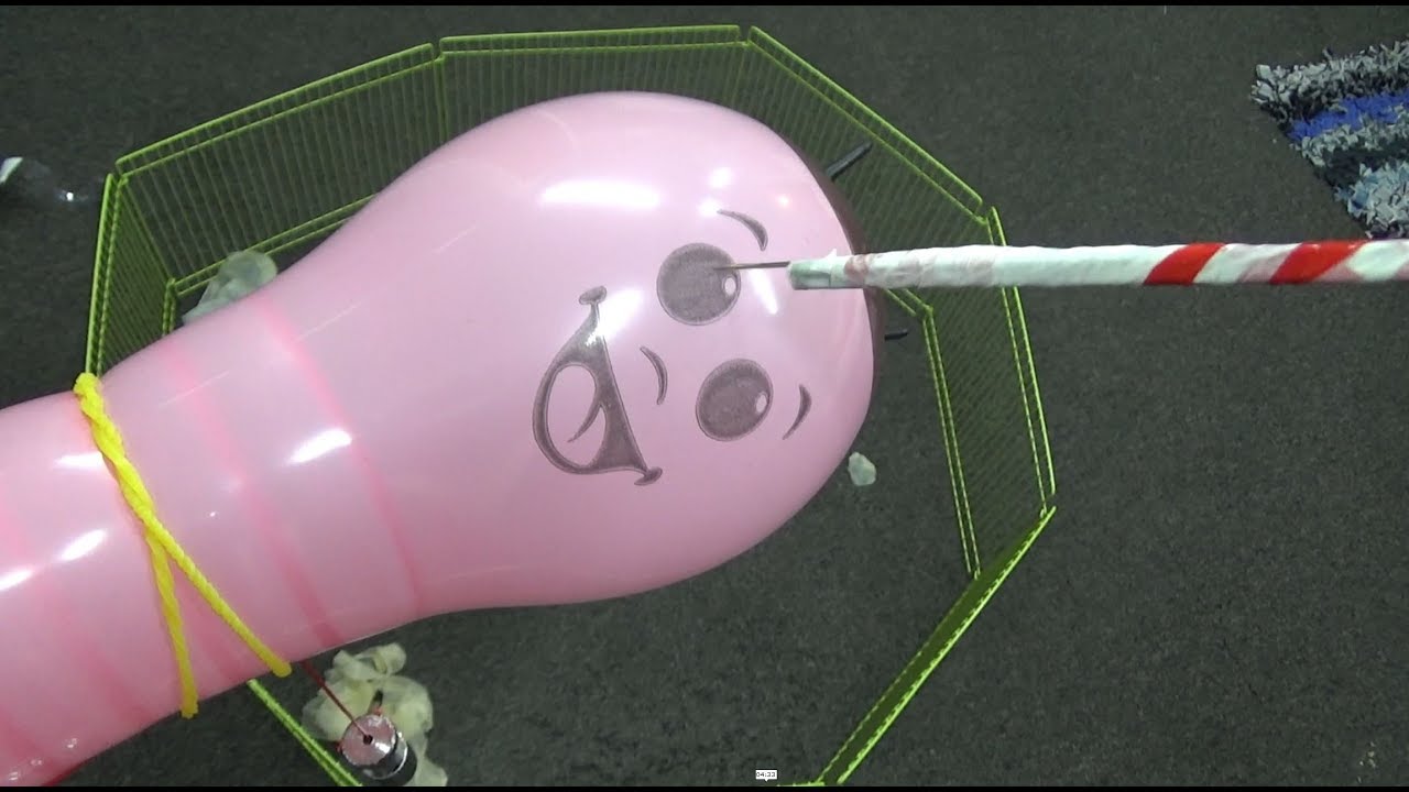 #176 Balloon Hearts Play Pen Popping Bursting EXTRA LONG PIN Tangobaldy ...