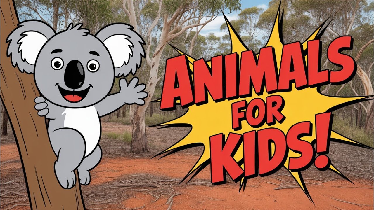 Learn Animal Names! 🎶 "Hello Animals" Educational Kids Song for ...