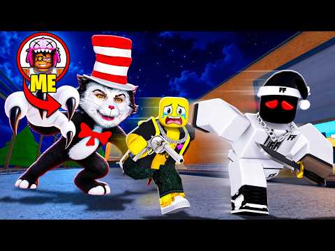 I Became CAT IN THE HAT to Prank My BESTFRIEND in MM2!