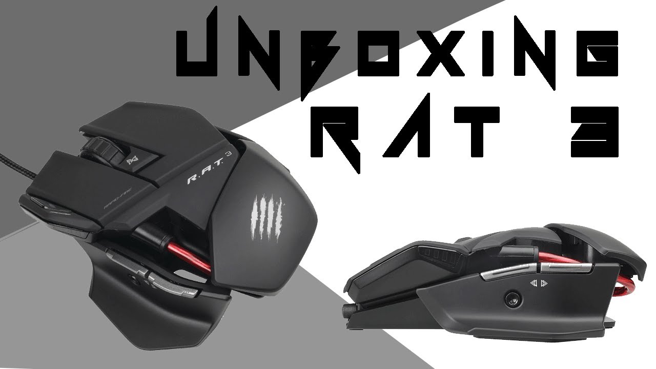 R A T 3 Mouse Unboxing - YouTube