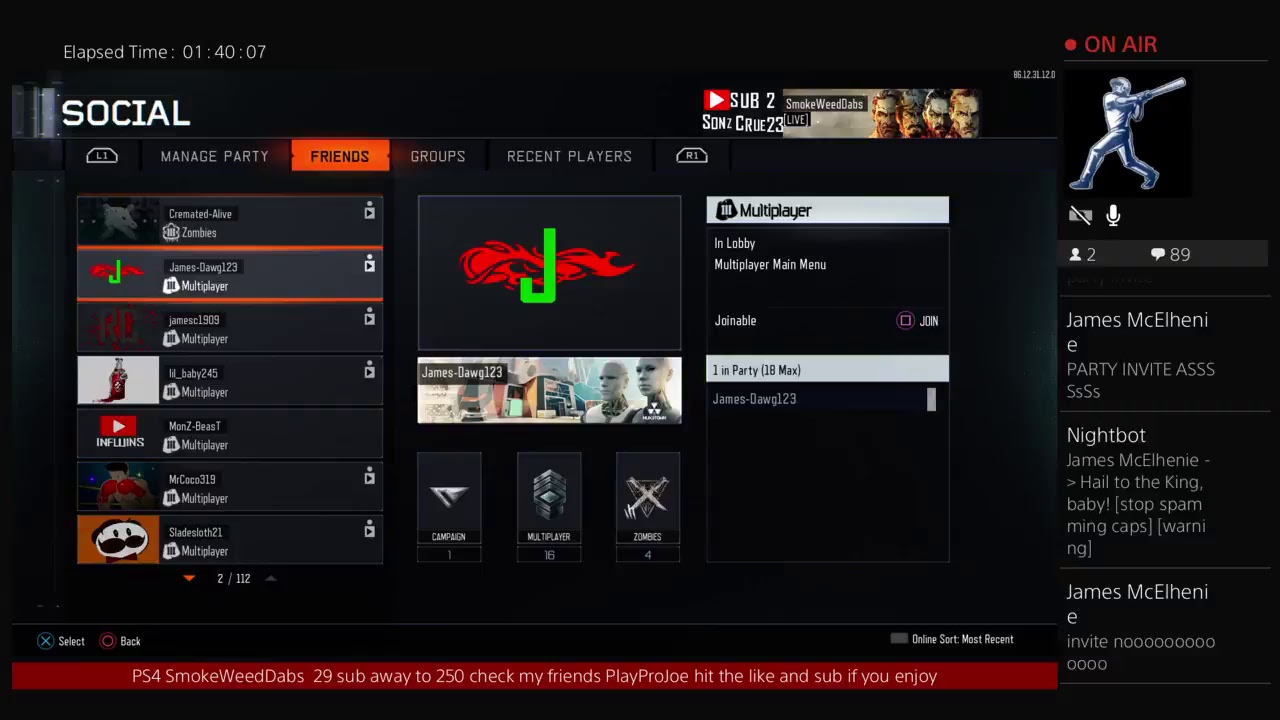 Bo3 custom game ps4 open lobby - YouTube