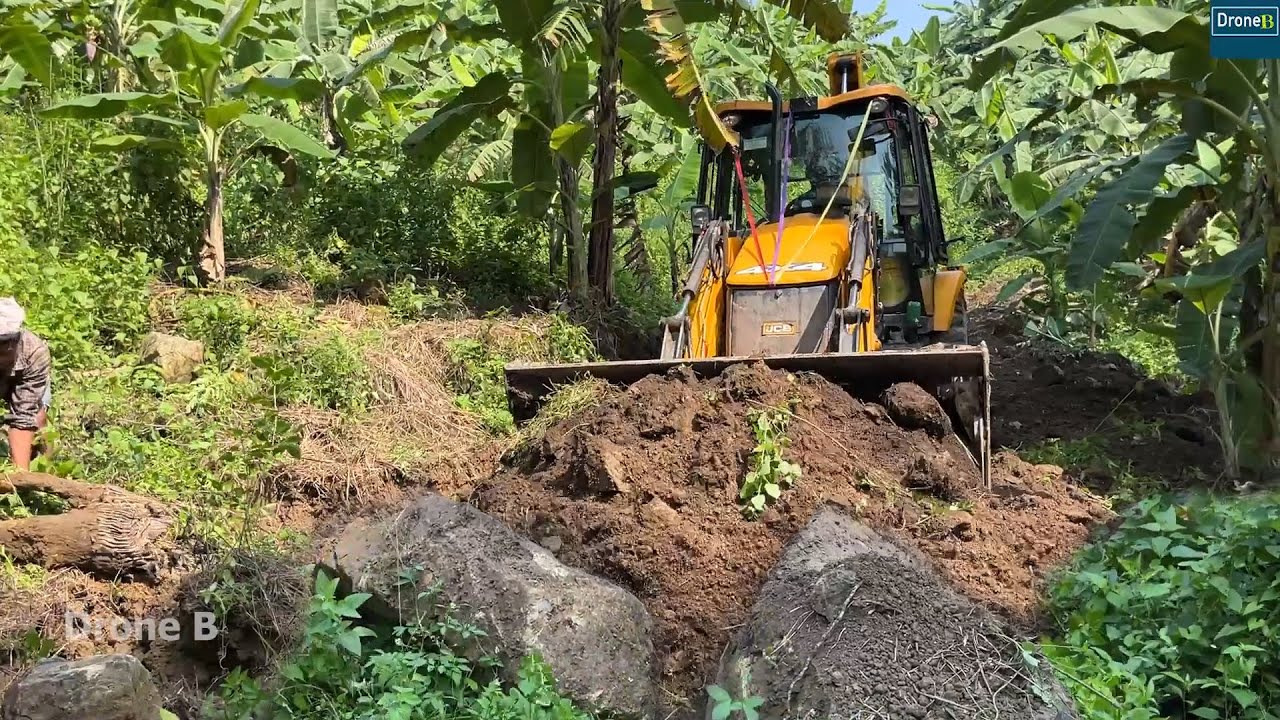 Filling Ditch-Cutting Hill and Making Hilly Road - YouTube