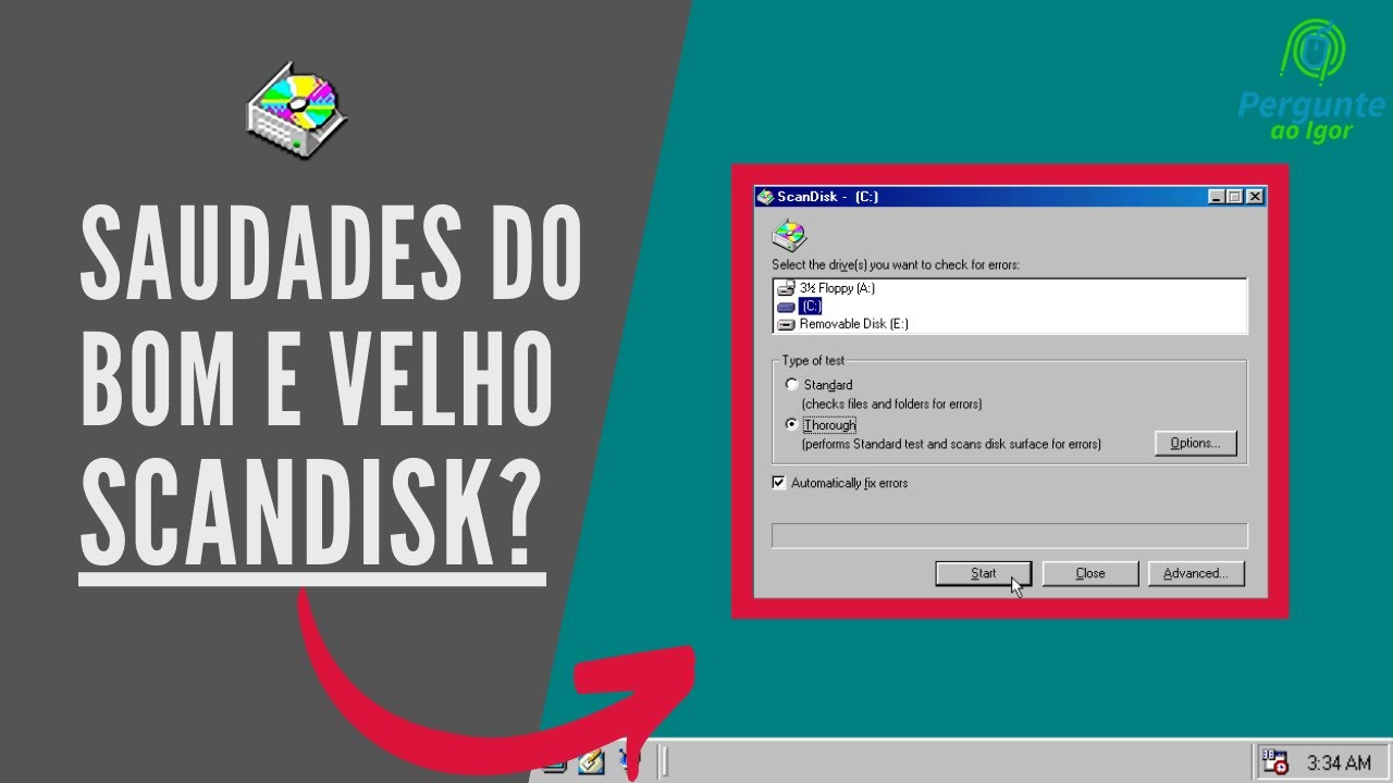 ⚫ ScanDisk? Como verificar e corrigir erros no HDD - YouTube