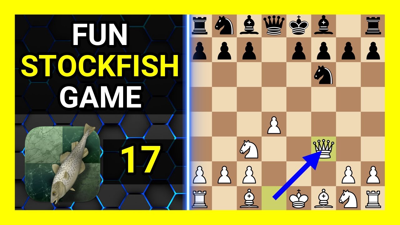 Fun Stockfish 17 Chess Game, Blackmar-Diemer Gambit, Ryder Gambit - YouTube