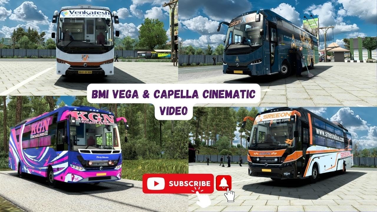 Prakash Vega and Capella Cinematic Video By Bmi Premium || Euro Truck ...