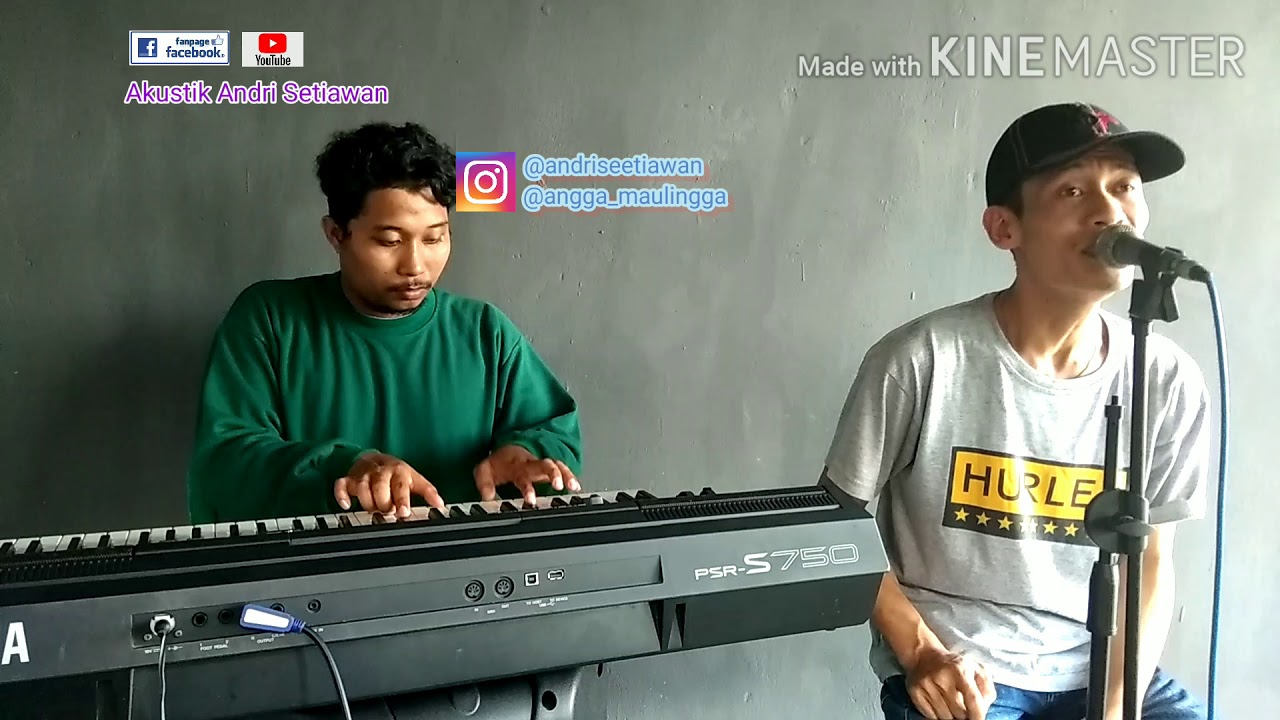 COVER~ILUSI TAK BERTEPI ~ HIJAU DAUN ( by Andri Setiawan ft. Angga Maulingga ) | official ...