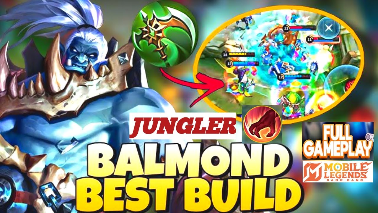 BALMOND BEST BUILD GAMEPLAY!! BALMOND JUNGLER GAMEPLAY MLBB!! BEST ...