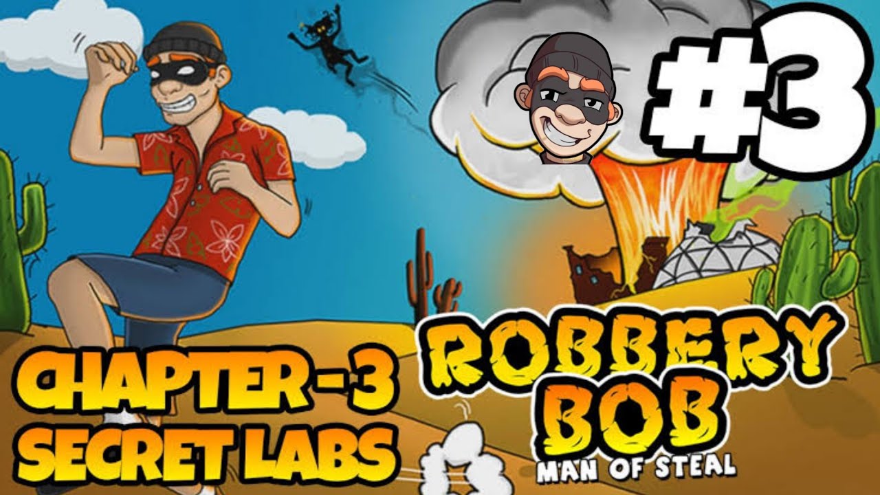 SECRET LAB🧪| GAMEPLAY WALKTHROUGH| ROBBERY BOB - YouTube