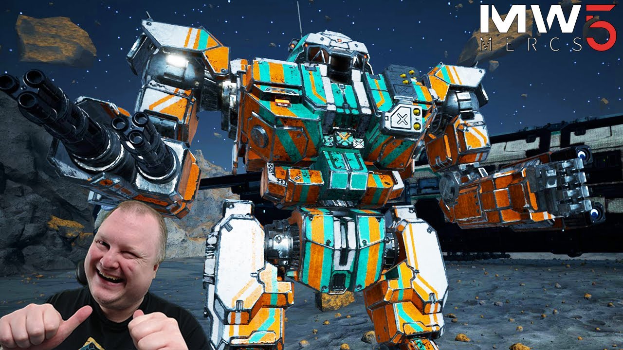 Powerful Basilisk Victor Hero Mech! - 54 RENT-A-TTB - Mechwarrior 5 ...