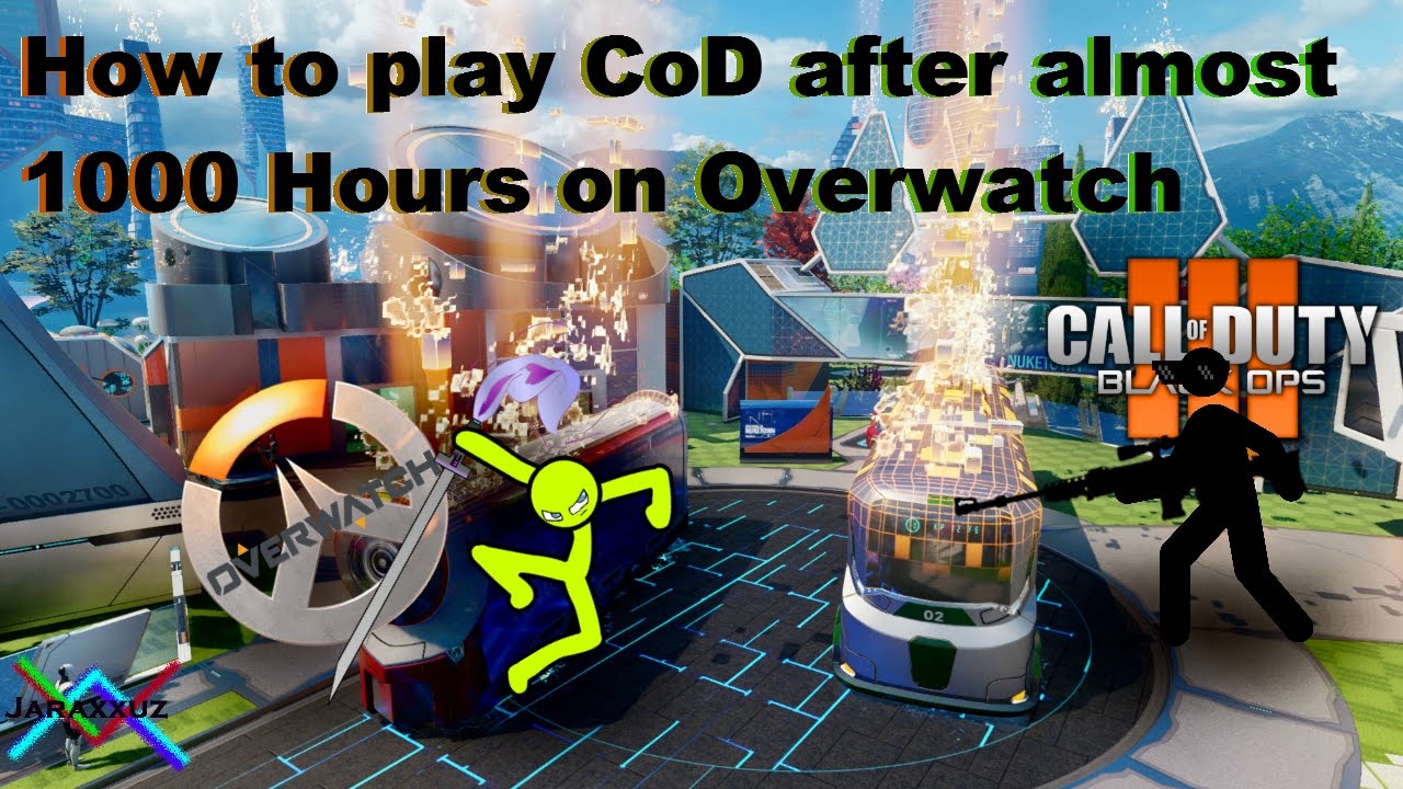 How to play CoD after almost 1000 Hours on Overwatch (Bo3 Highlights ...