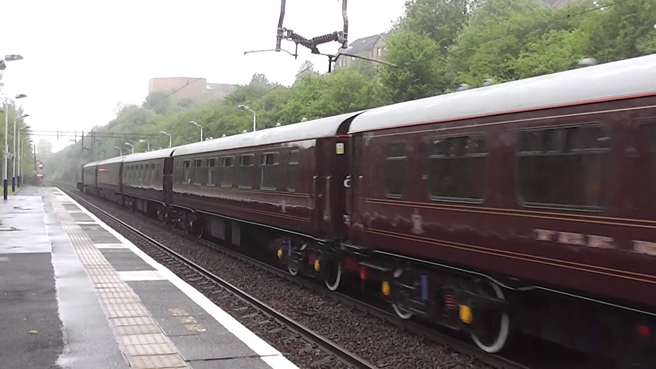 Intercity Class 37 37518 works the Royal Scotsman! - YouTube