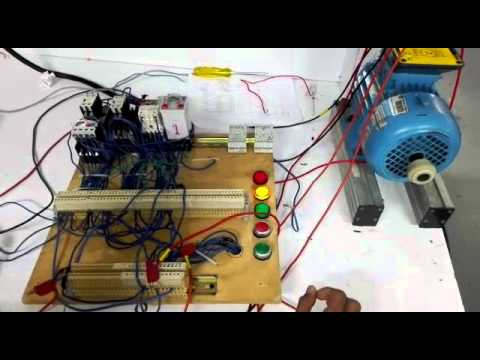 ARRANQUE ESTRELLA-DELTA DE UN MOTOR TRIFÁSICO - YouTube