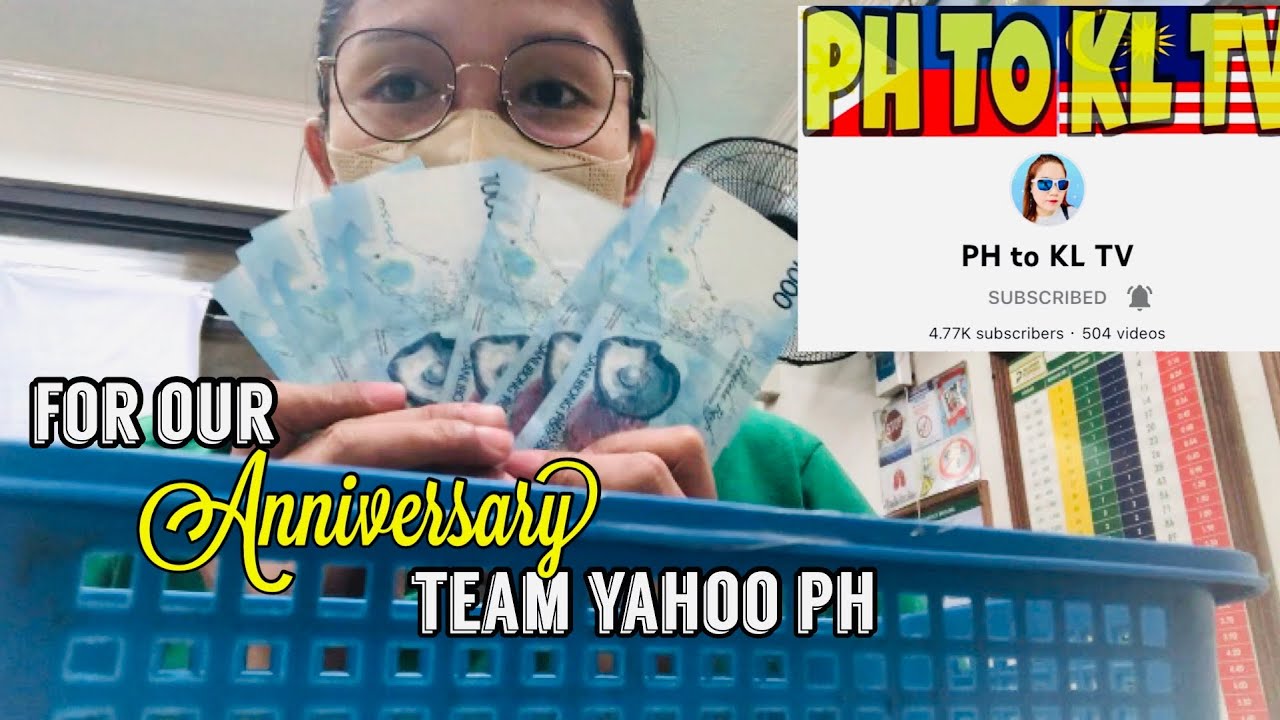 TEAM YAHOO PH 1ST ANNIVERSARY BUDGET FOR OUR POLO SHIRT FROM PH TO KL TV - YouTube