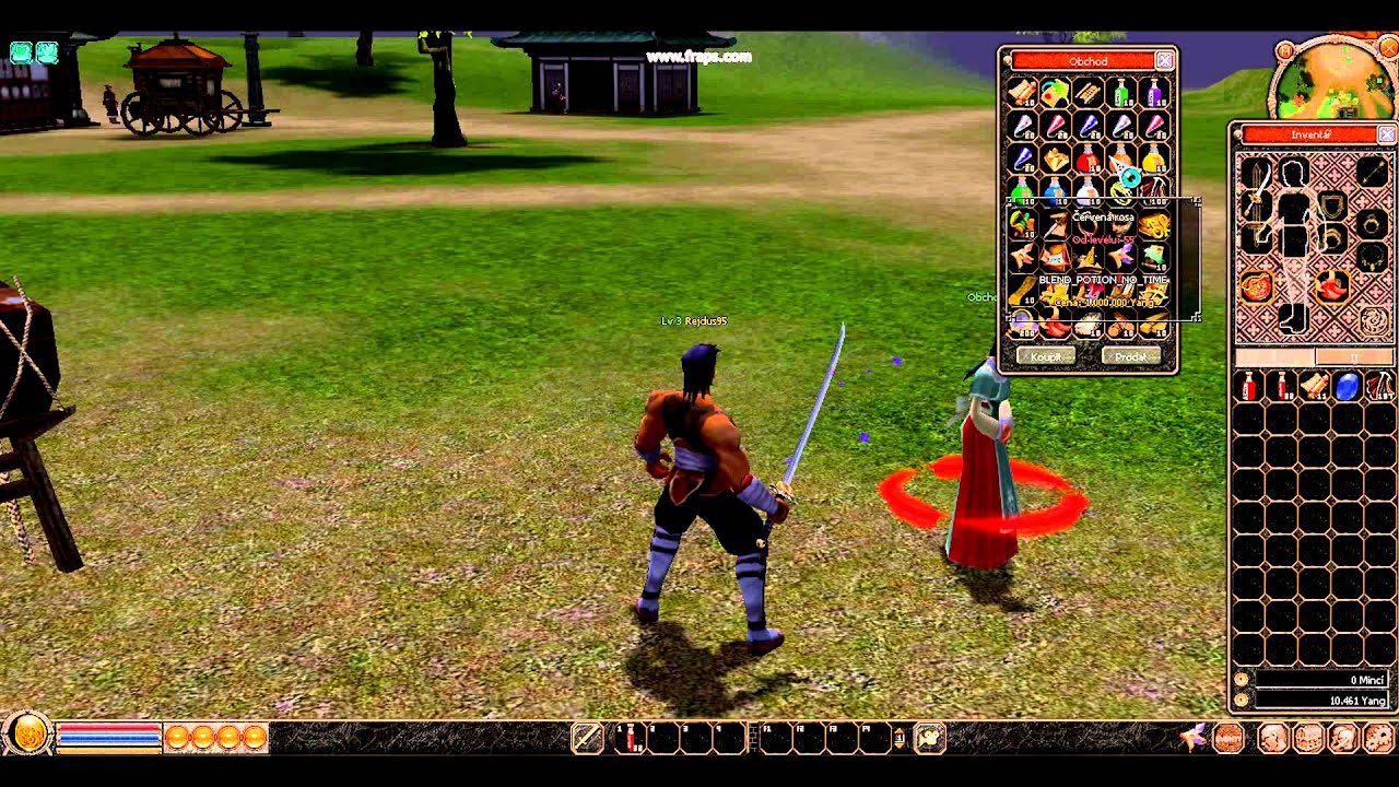 [CZ] Gameplay | Metin 2 | UnlimitedWorld - YouTube