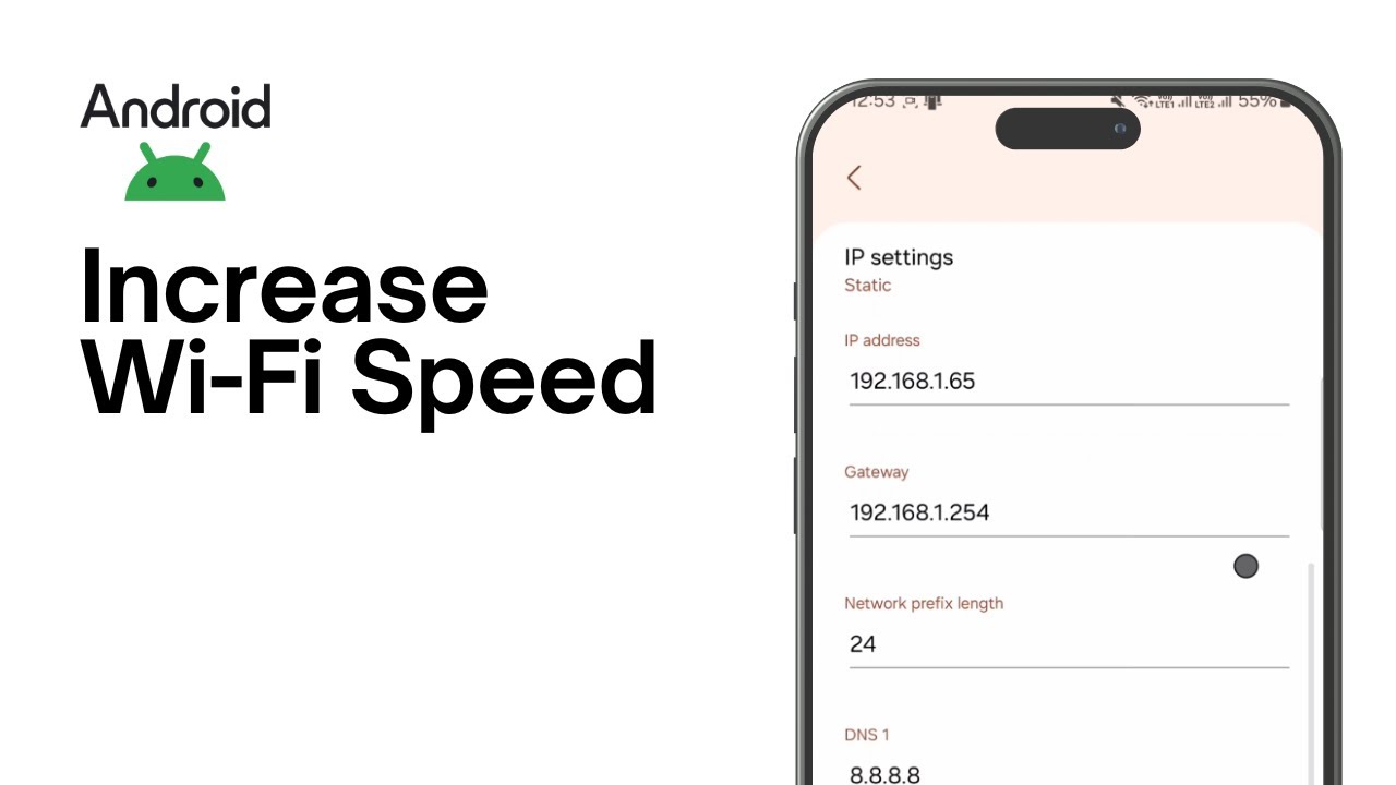 How to Increase Wi-Fi Speed on Android | Easy Tips - YouTube
