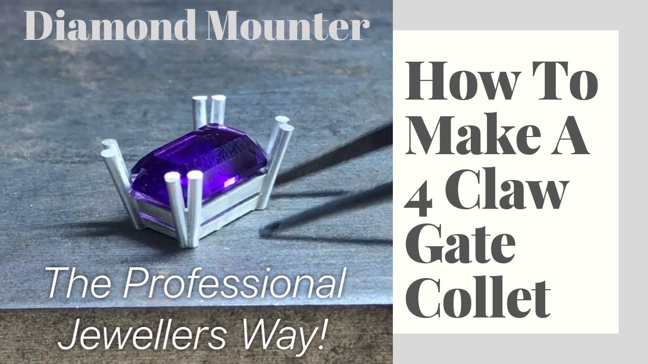 How To Make A 4 Claw Gate Collet - YouTube