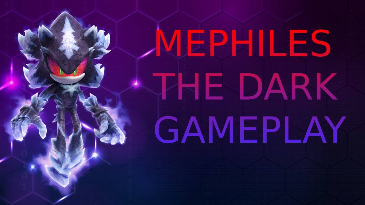 SFSB: Mephiles The Dark Gameplay - YouTube