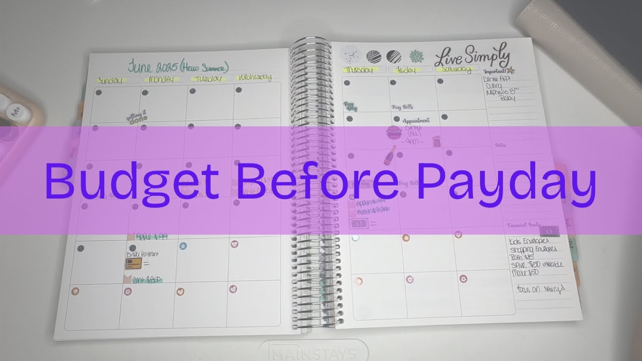 Budget W/ Me Before Payday|How I Make 17.50/hr Stretch|Low Income ...