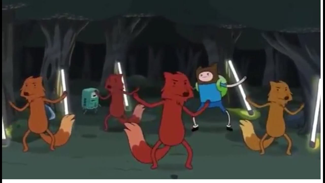 Hora de aventura / Adventure time What's the fox say - YouTube