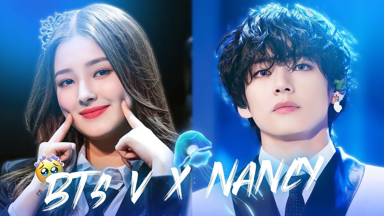 BTS V x NANCY 😍 || EFX edit || Kim Taehyung x Bts edit || Nancy Jewel ...