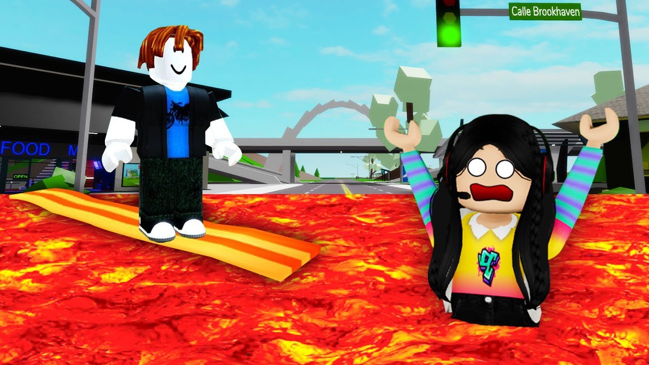 ME voy de VACACIONES y EL SUELO ES LAVA 💀 🌋 en roblox | paolazgames ...