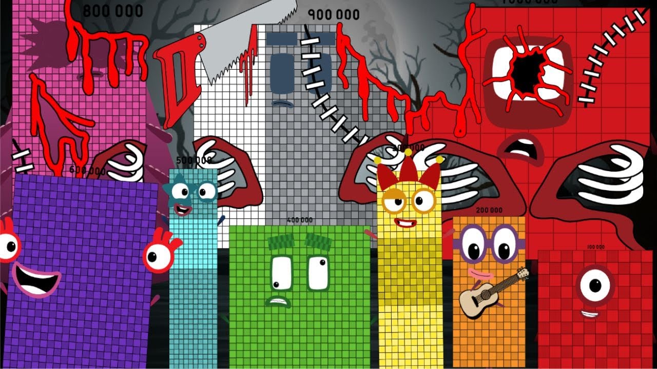 Ultimate Battle! Numberblocks Band But Reimagined (100000-1000000 ...